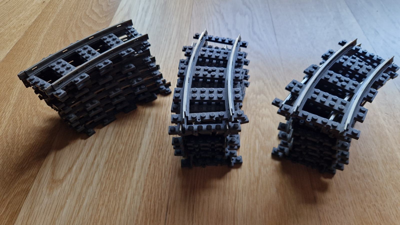 Lego System 4520 Curved Rails