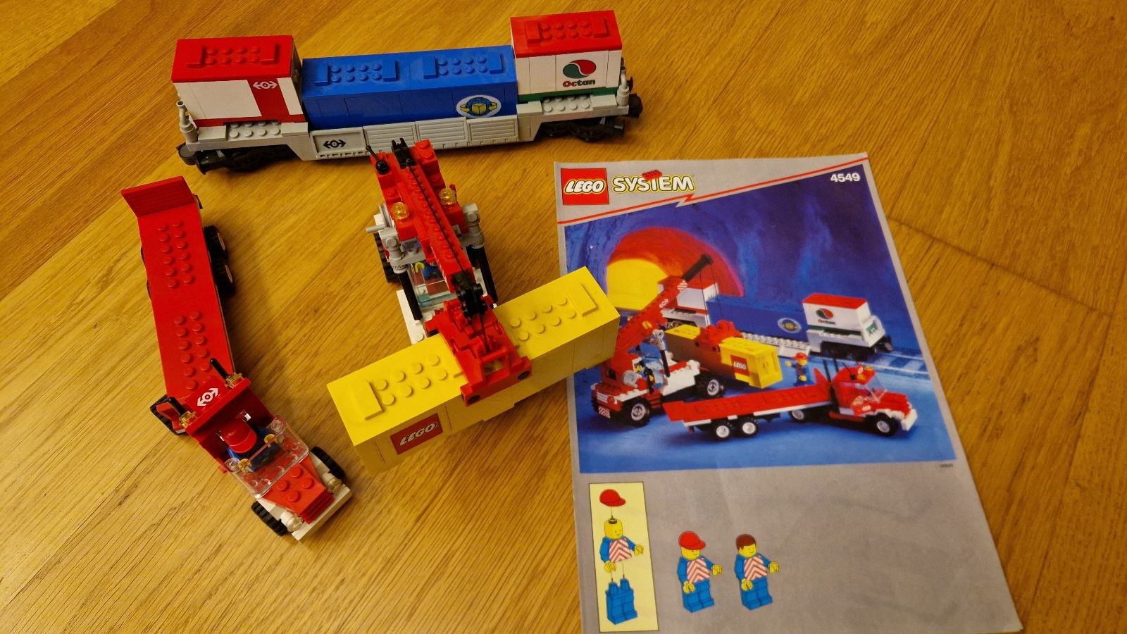 Lego System 4549 Container Double Stack