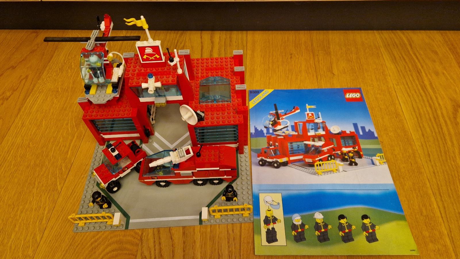 Lego System 6389 Fire Control Center