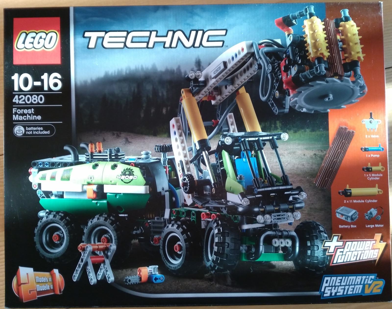Lego Technic 42080 Forest Machine (Gozdni Stroj)