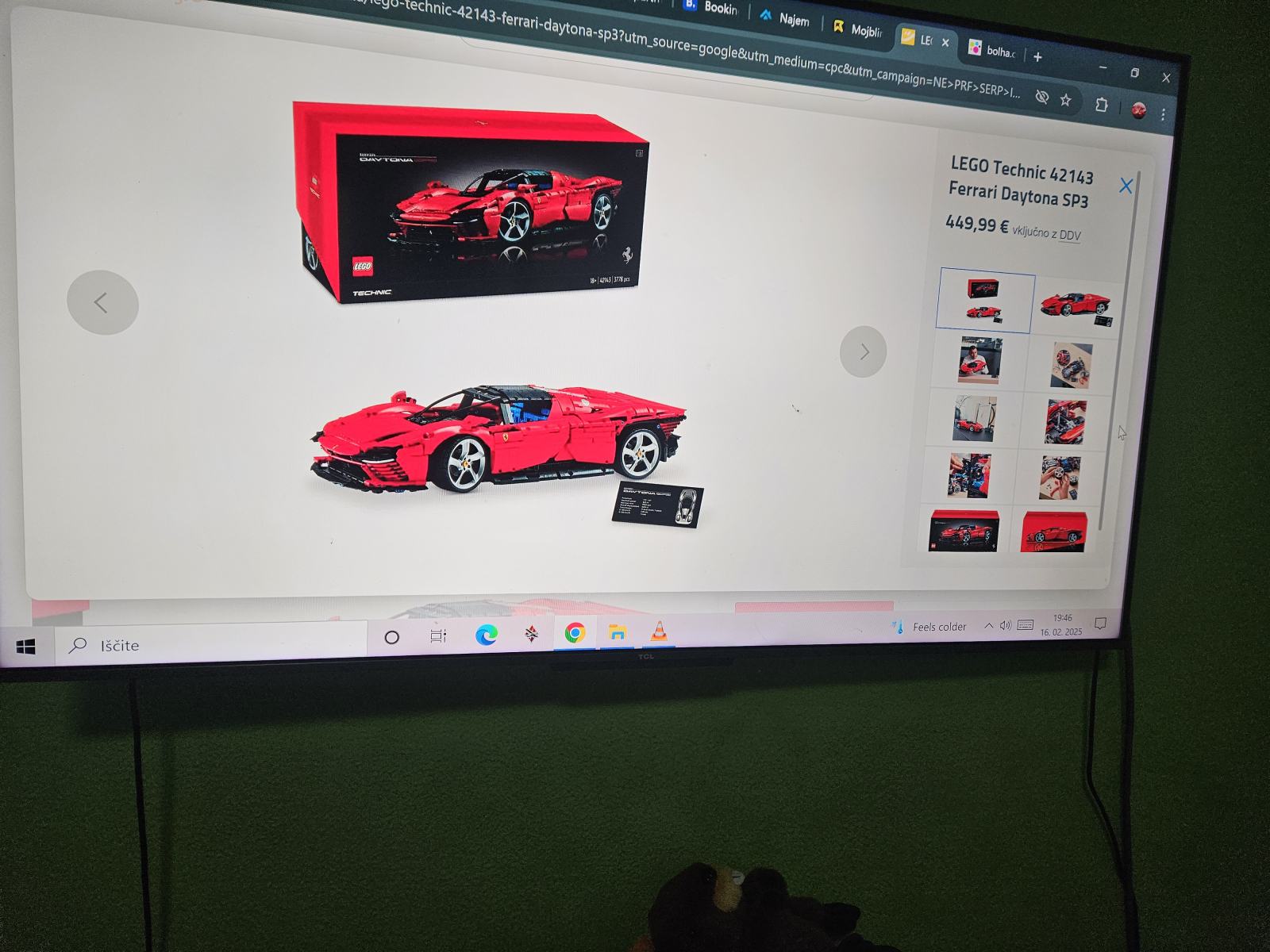 LEGO Technic 42143 Ferrari Daytona SP3