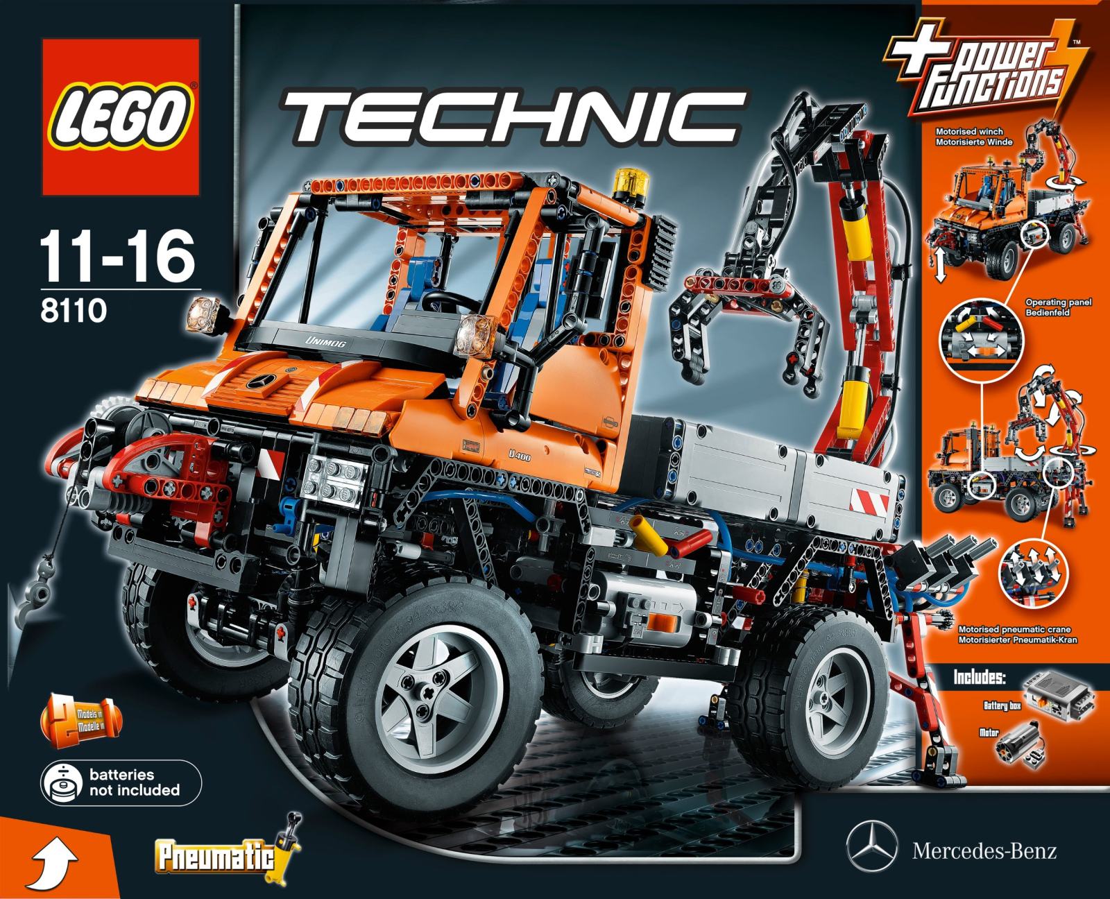 Lego Unimog Technic 8110 NOV - POSEBNA CENA