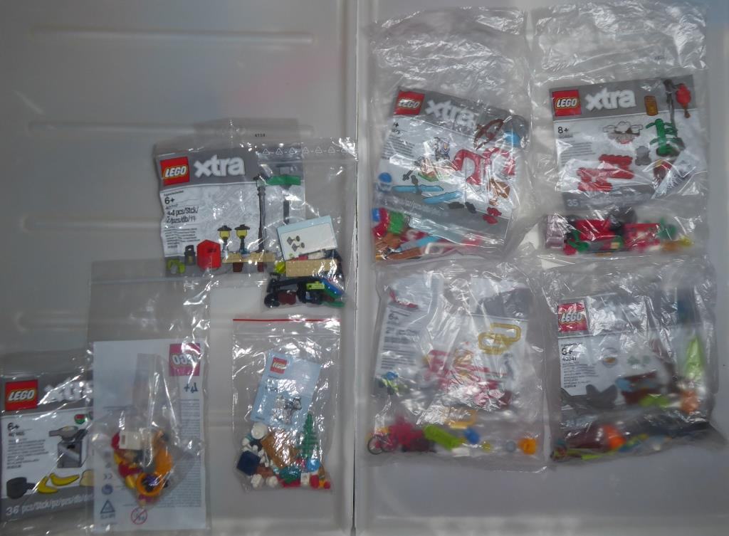 Lego Xtra, 4 kompleti, cena je za enega