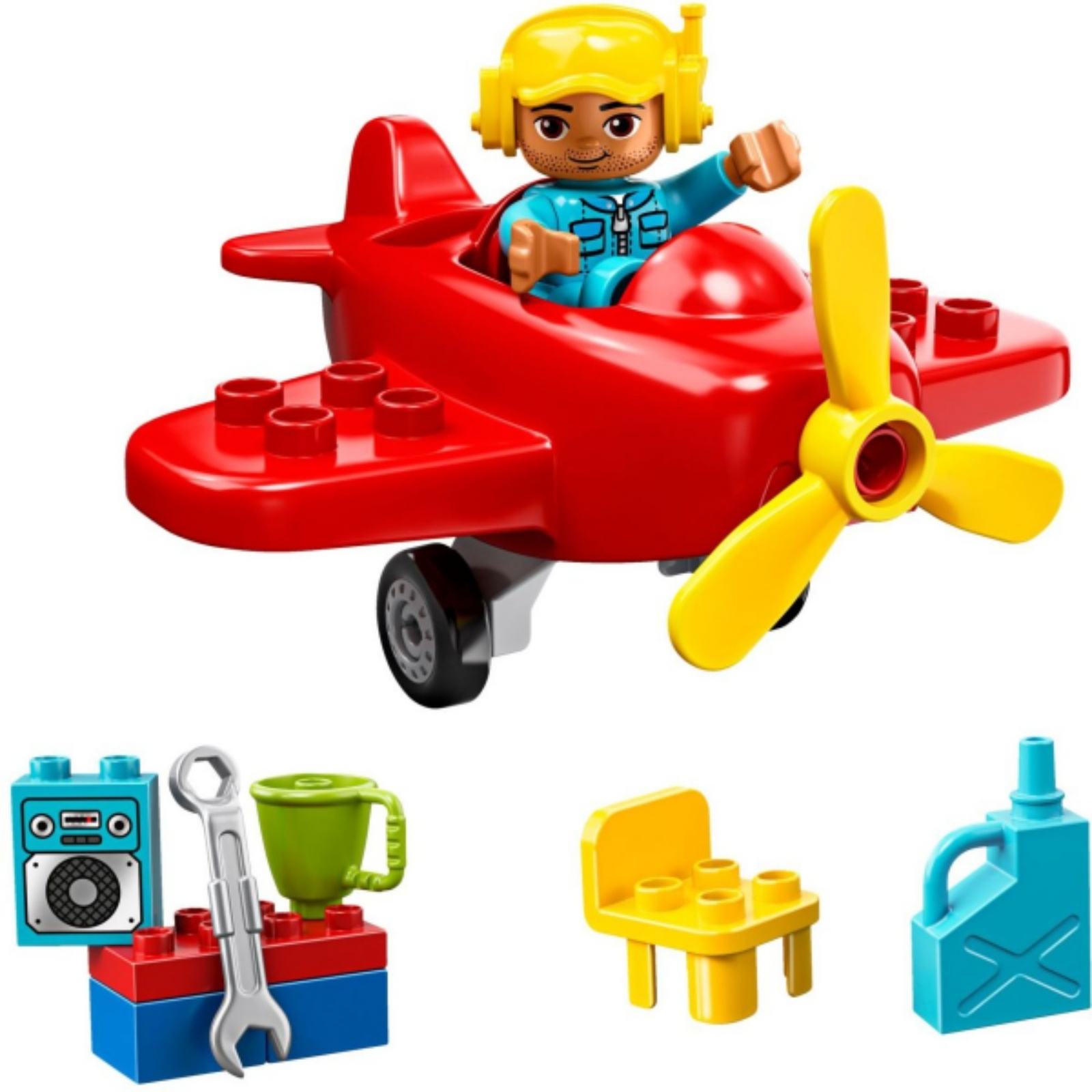 Letalo, Lego Duplo 10908 (vse kocke, navodila, škatla)