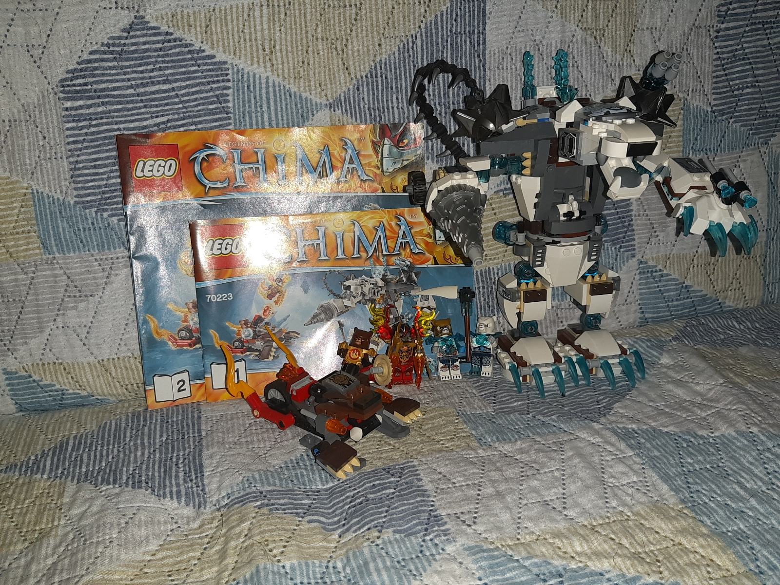 Prodam LEGO CHIMA 70223 IceBites Claw Driller set
