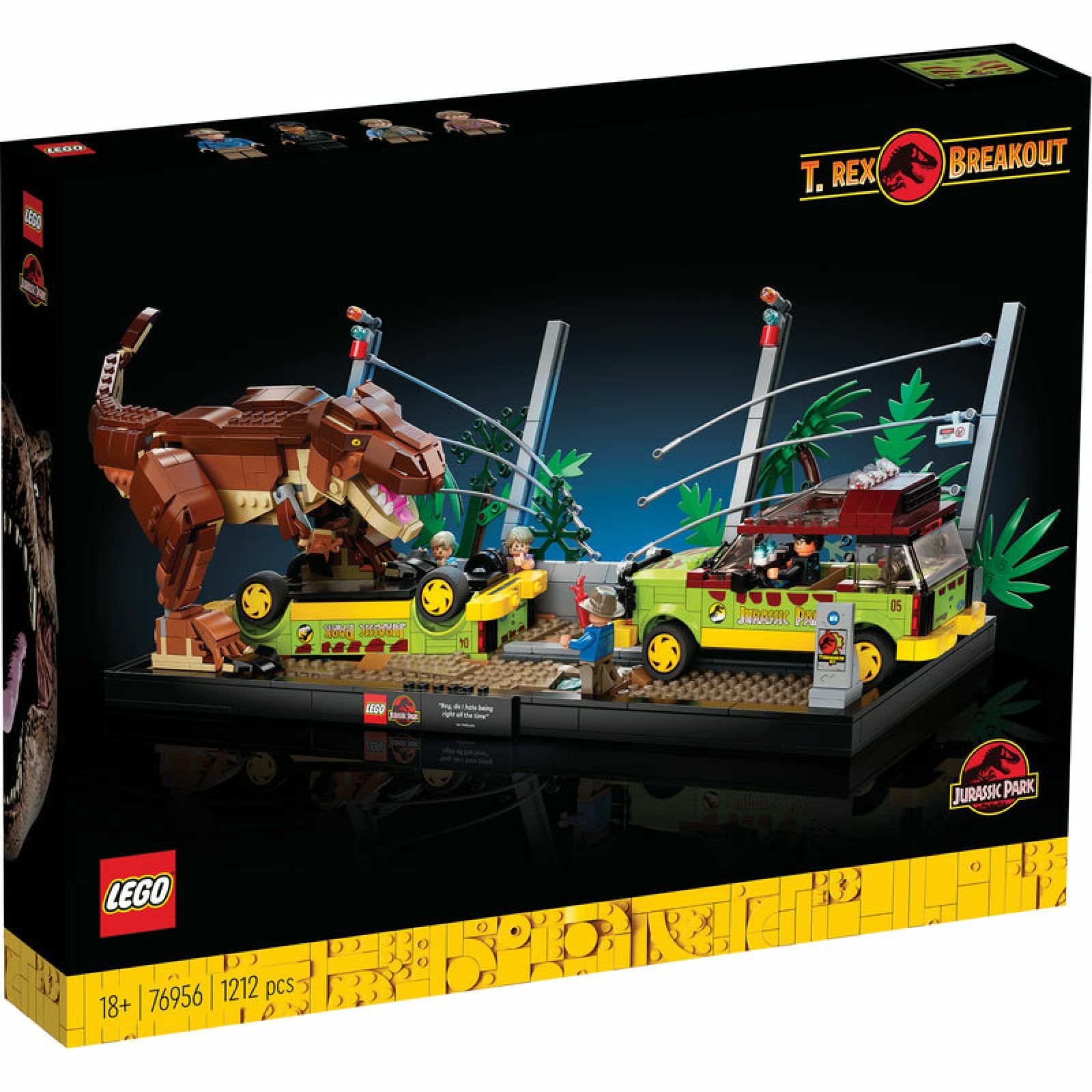 Prodam LEGO JURASSIC WORLD 76956 T-Rex Breakout set