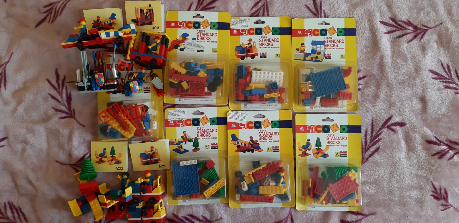 Prodam Vintage Fake Lego Kitajske kocke COKO BRICKS