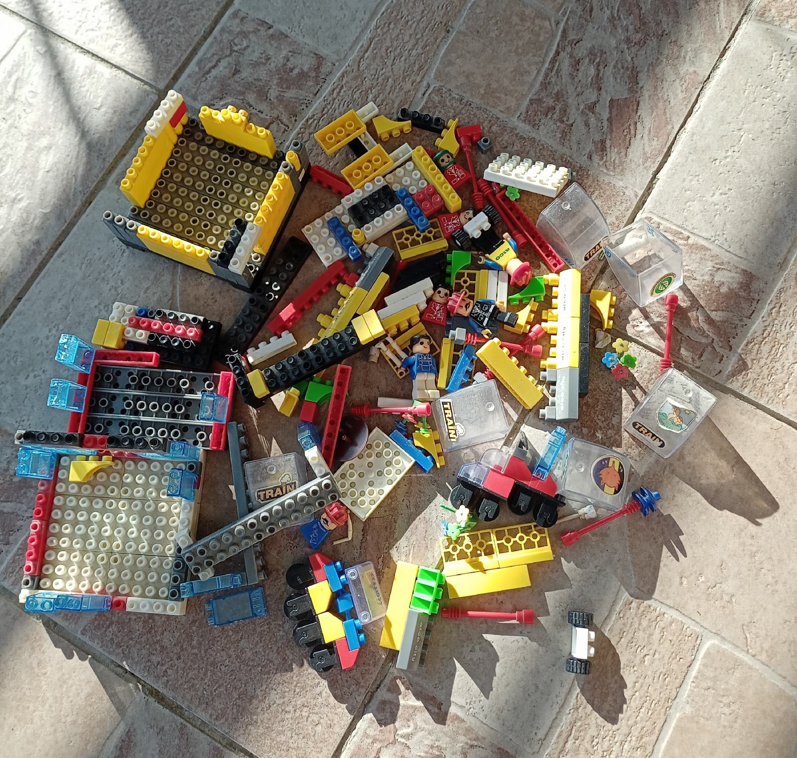 starejše vintage kocke 1988 Atco Blocks