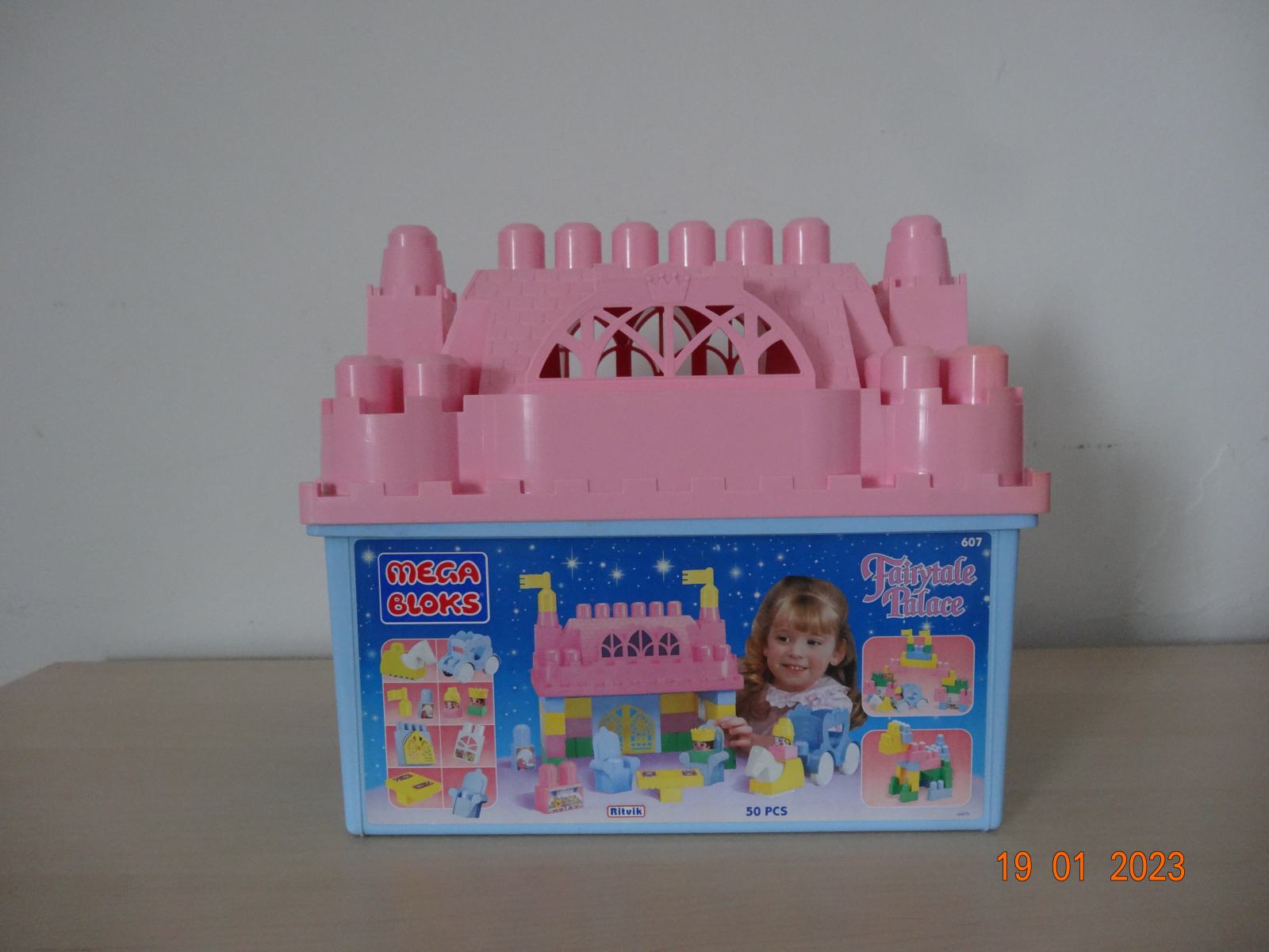 Vintage 1995 MEGA BLOKS Fairytale PALACE Castle #607