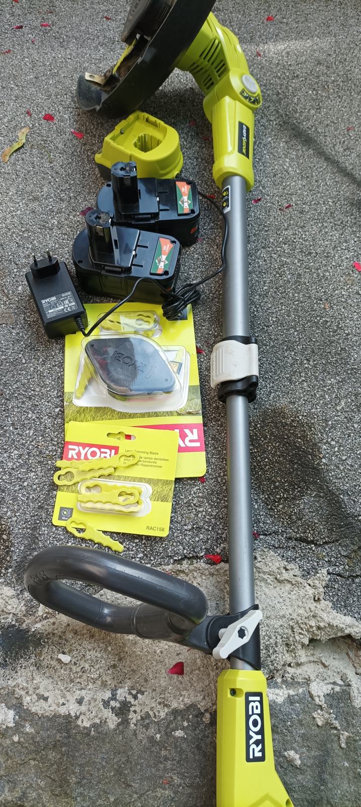 Baterijska kosilnica Ryobi NOVA