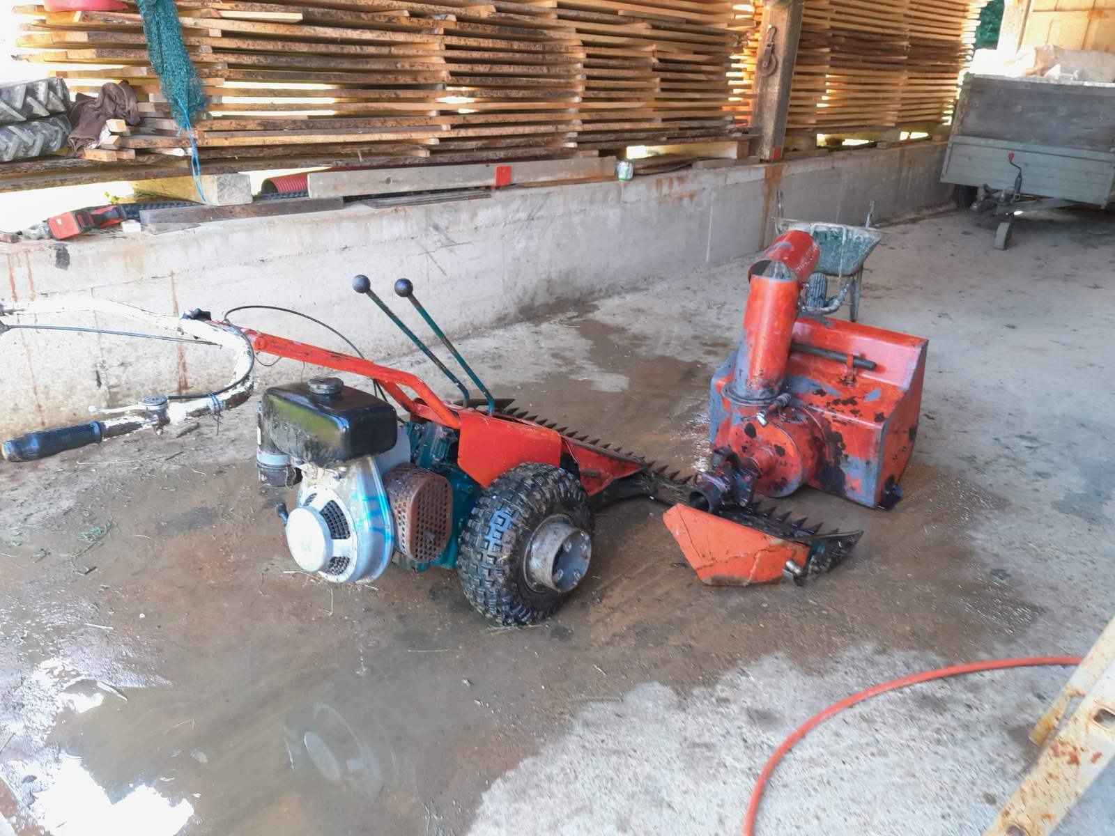 Kosilnica Reform z frezo za sneg