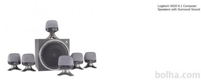 6.1 zvočniški sistem Logitech X-620