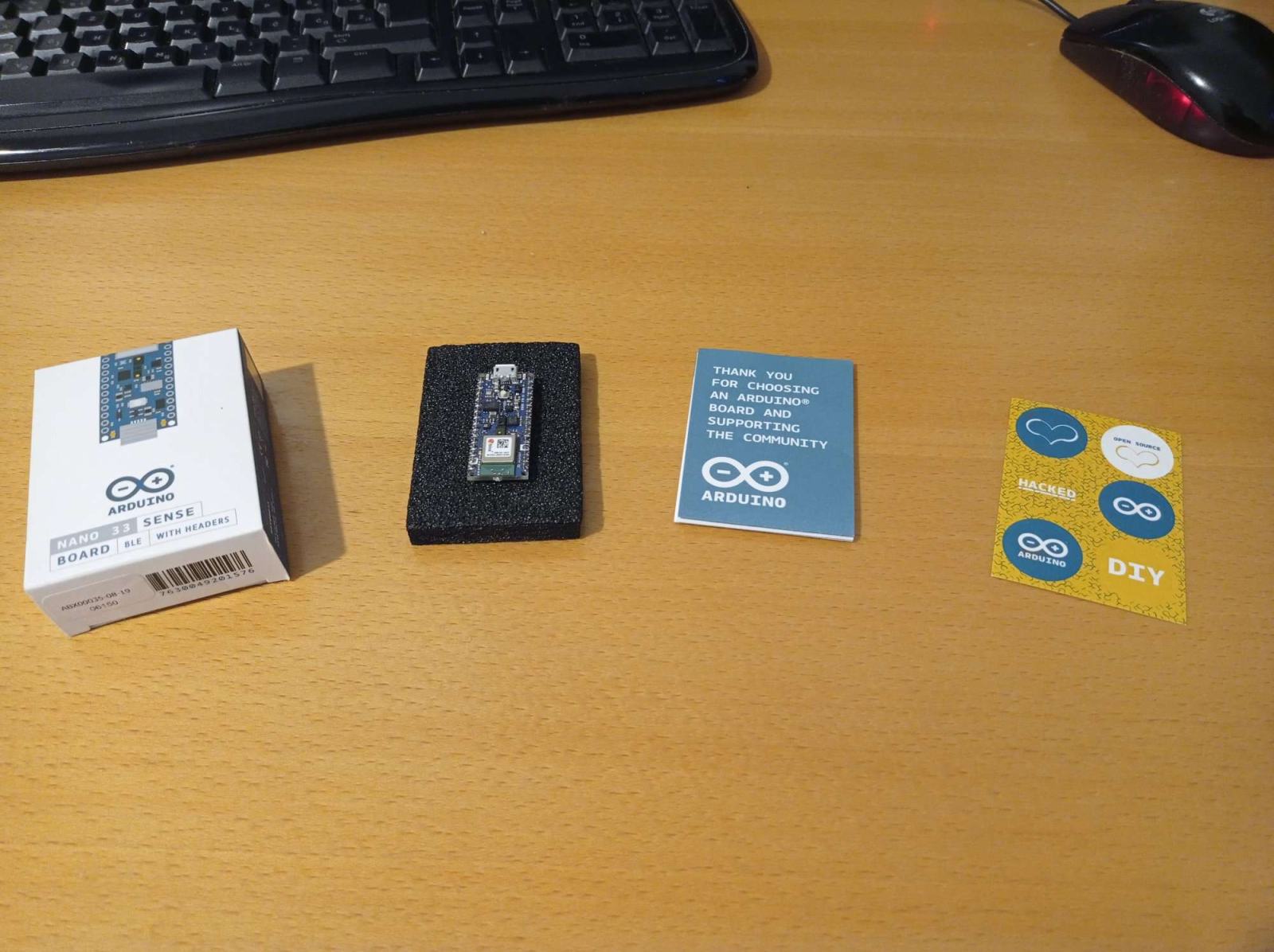 Arduino Nano 33 BLE Sense