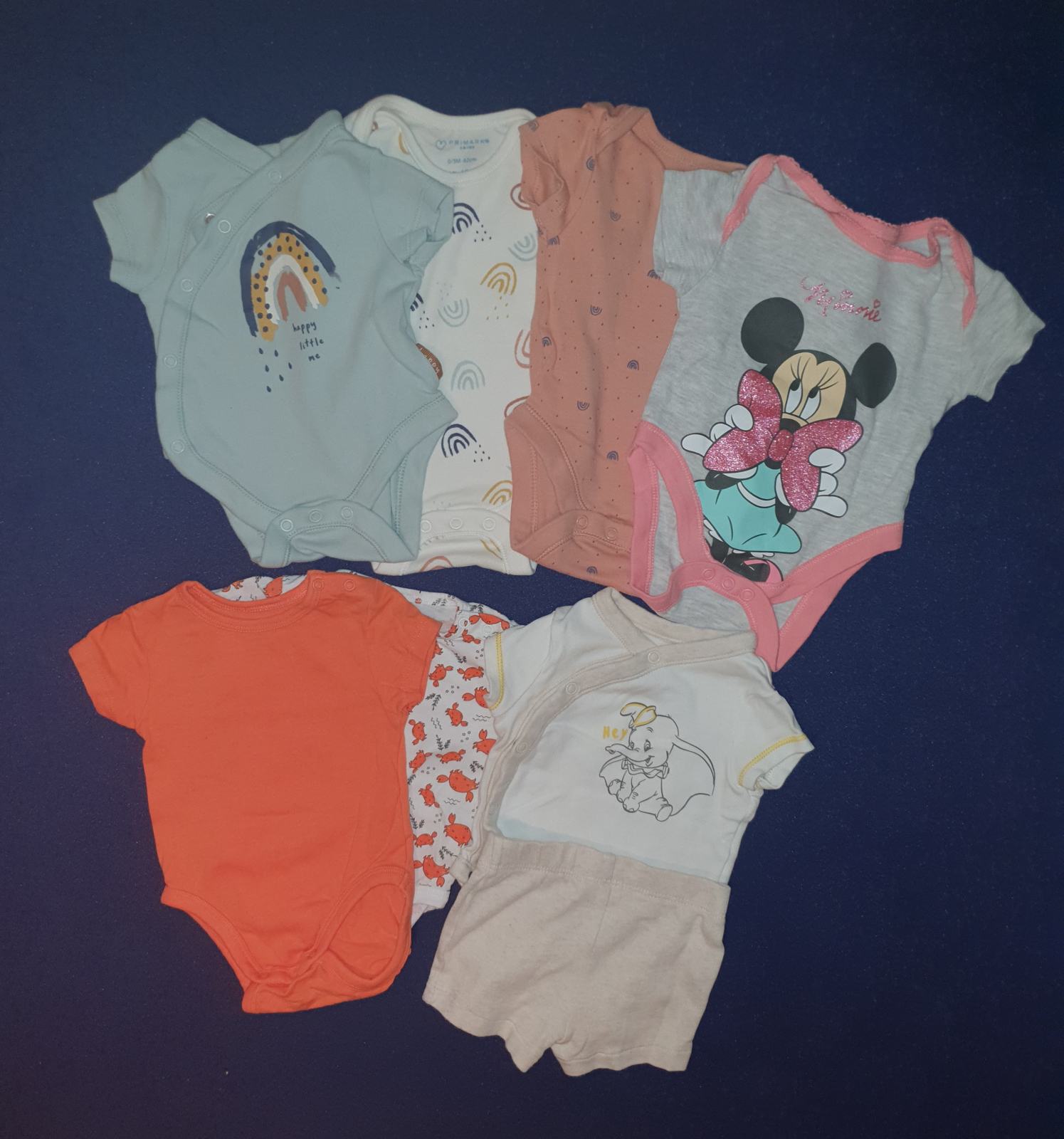 Komplet oblačil deklica številka 56 in 62