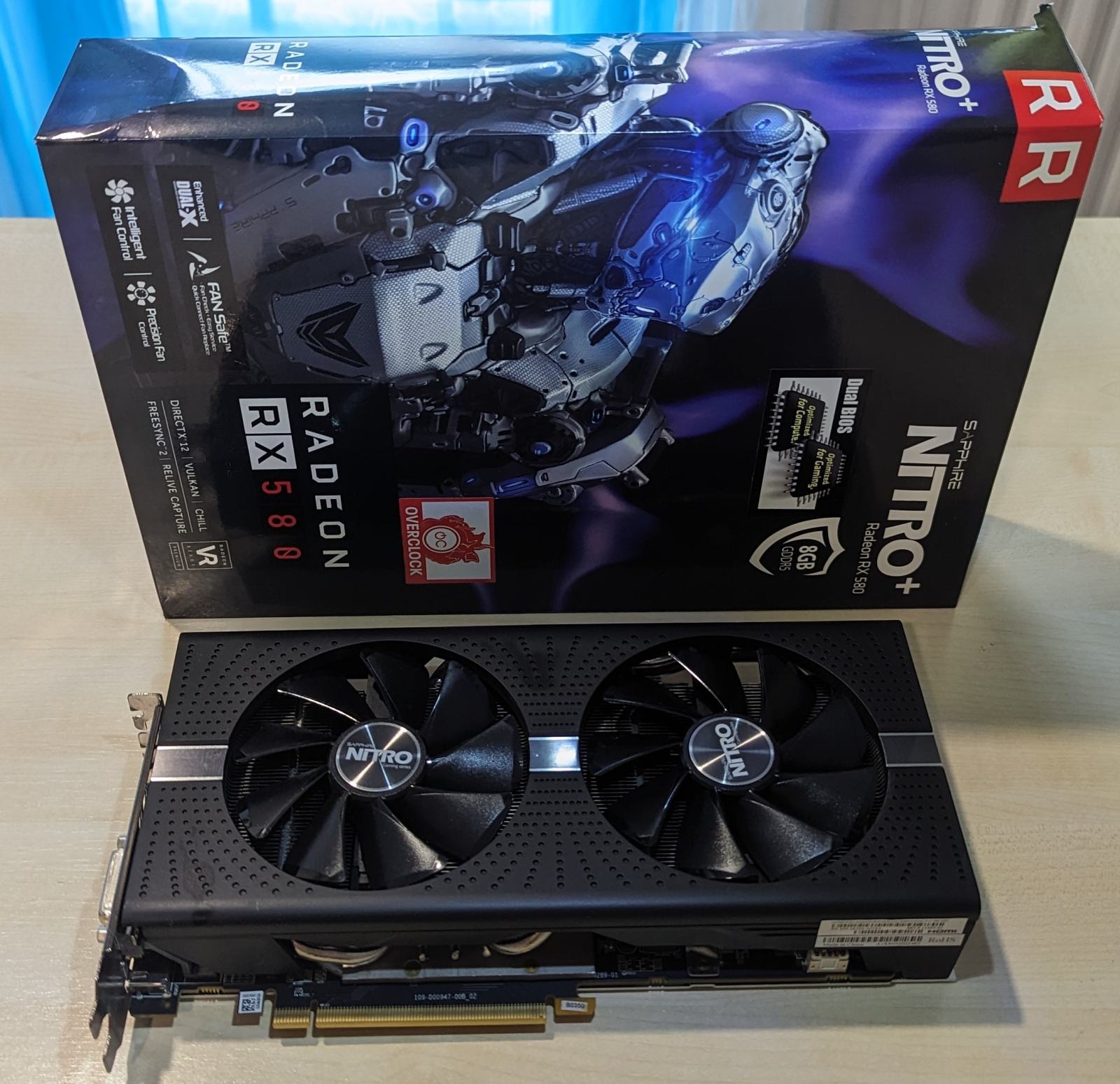 AMD Radeon Sapphire Nitro+ RX 580 | 8GB