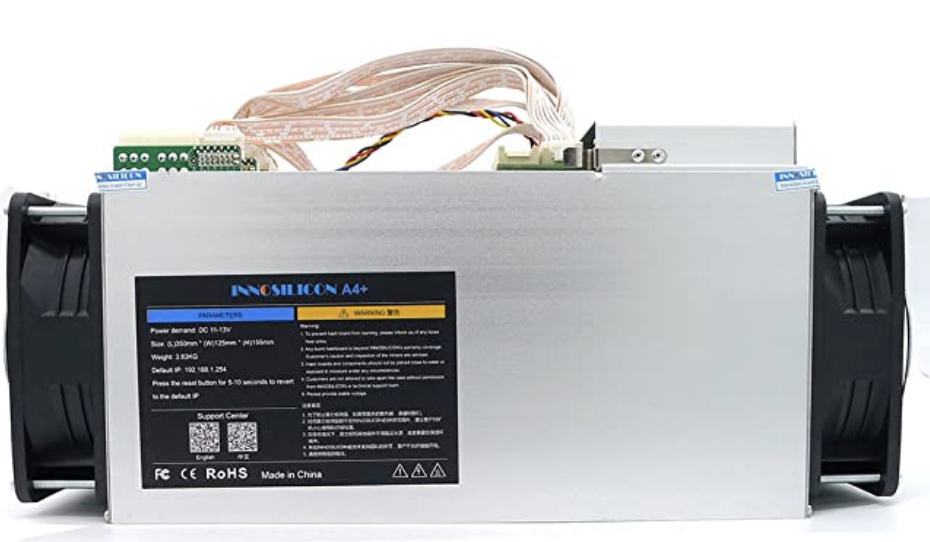 ASIC miner Innosilicon A4+ LTCMaster