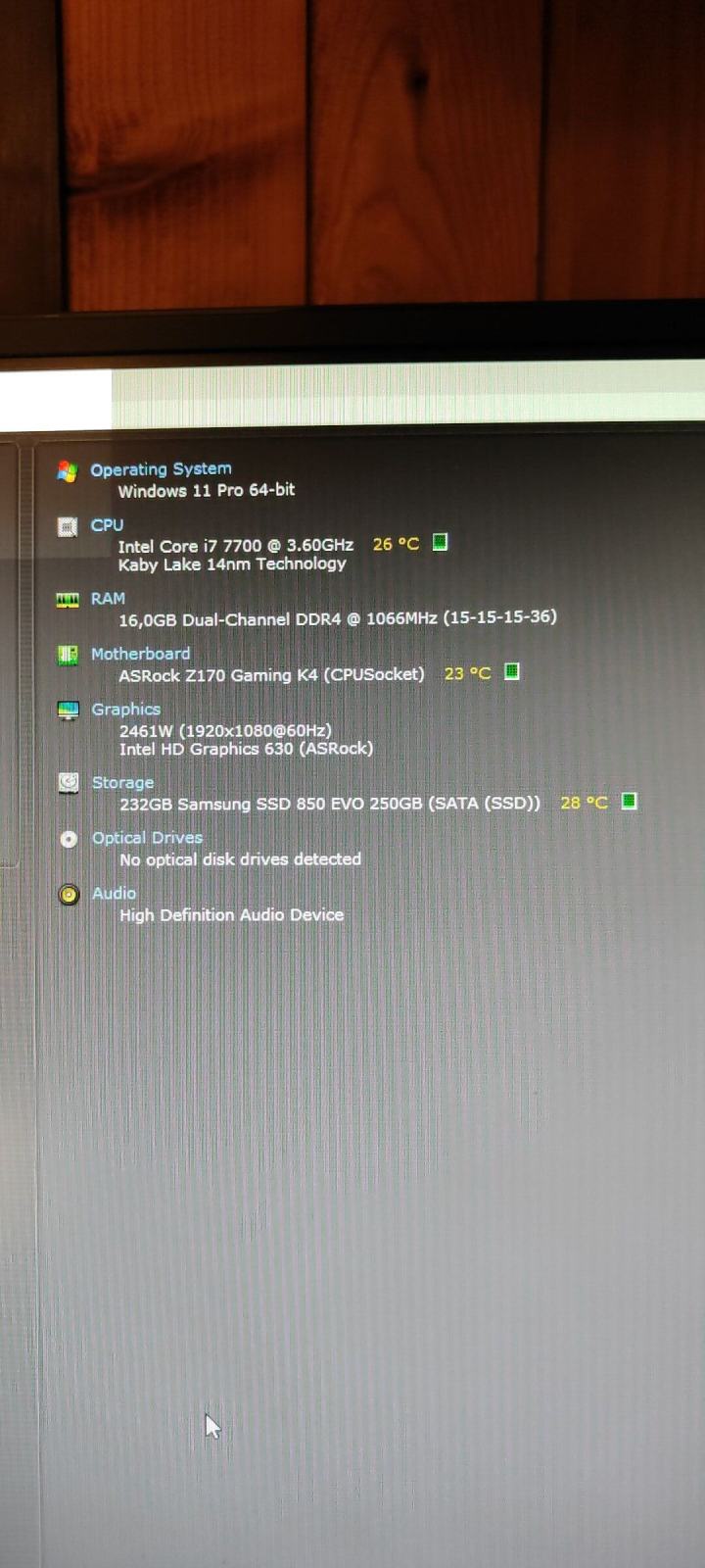 AsRock Fatality Z170 Gaming k4+i7 7700+16g ram Ddr4