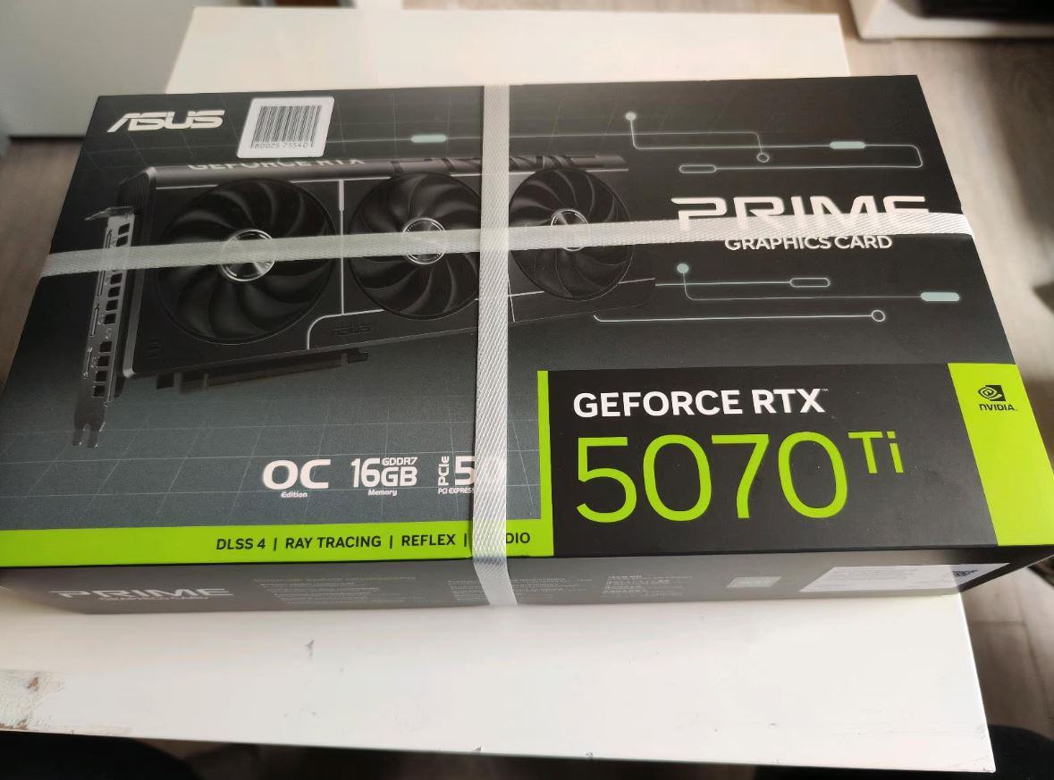ASUS GeForce RTX 5070 Ti PRIME GAMING OC