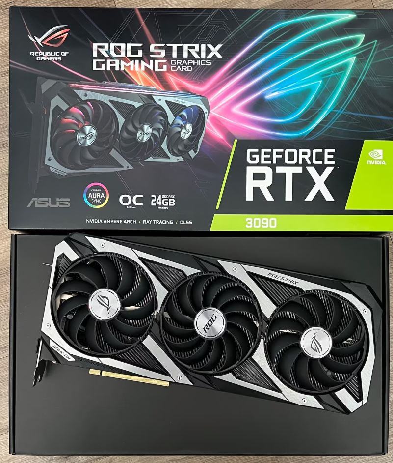 Asus ROG RTX 3090 OC 24GB grafična kartica