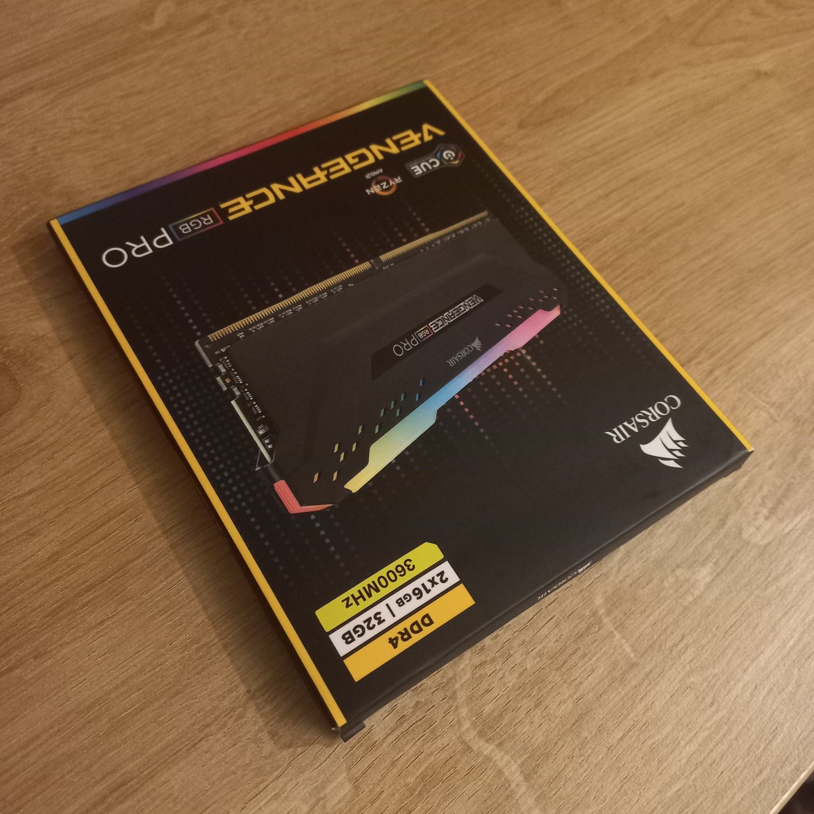 Corsair Vengance RGB pro (2x 16GB)