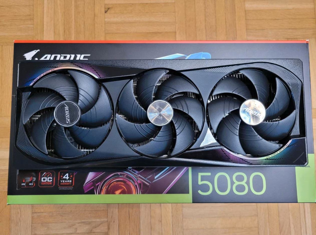 GIGABYTE AORUS MASTER RTX 5080 OC