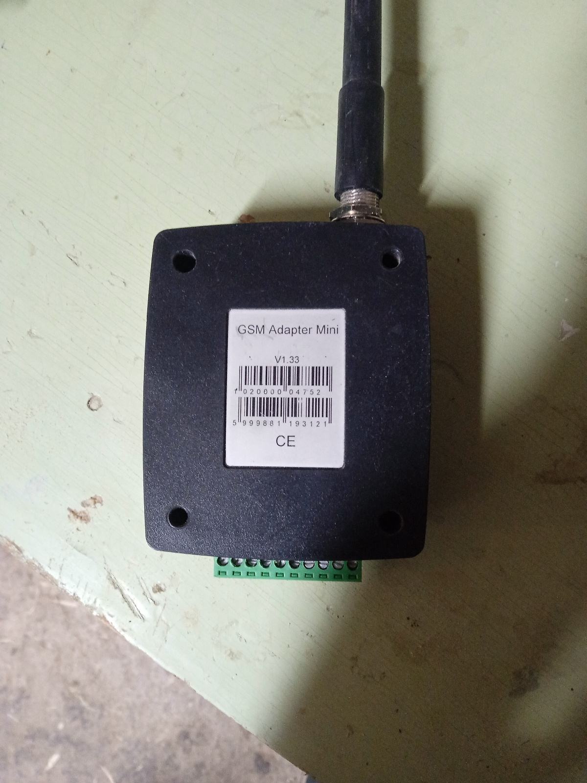 GSM komunikator Adapter mini V1.33