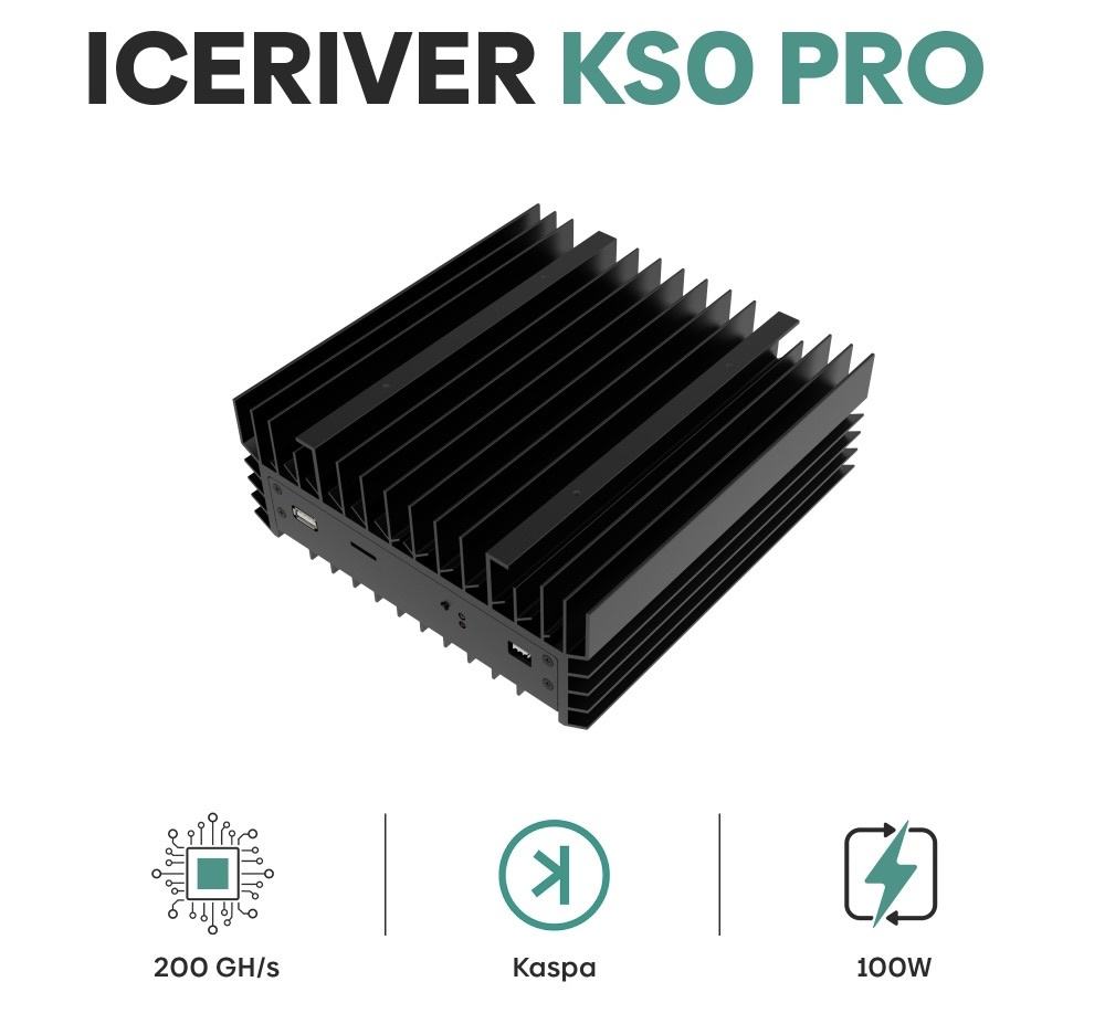 Iceriver Asic KS0 Pro do 360GH/S Mining rig