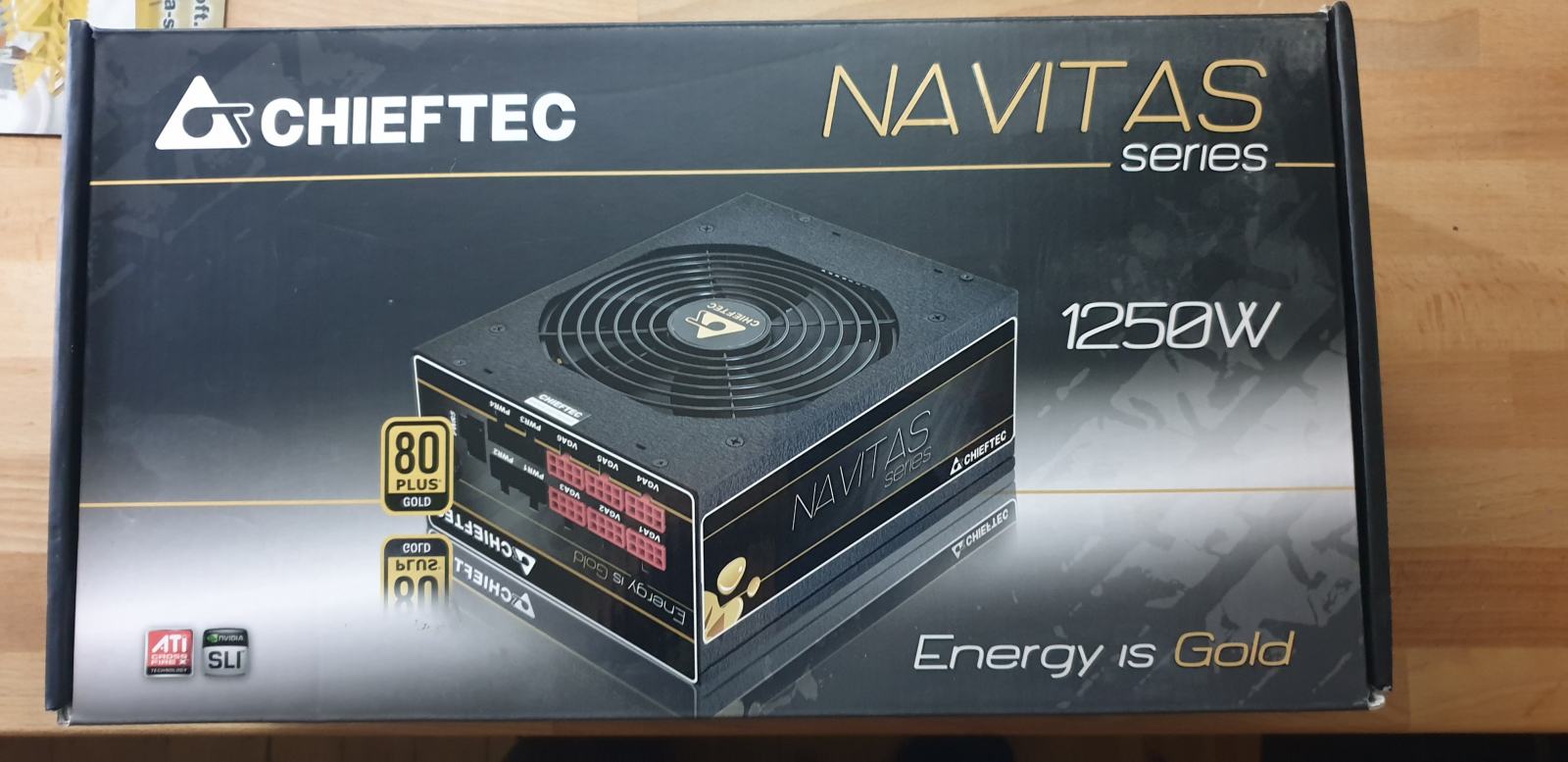 Modularn napajalnik Chieftec Navitas series 1250W 80plus gold