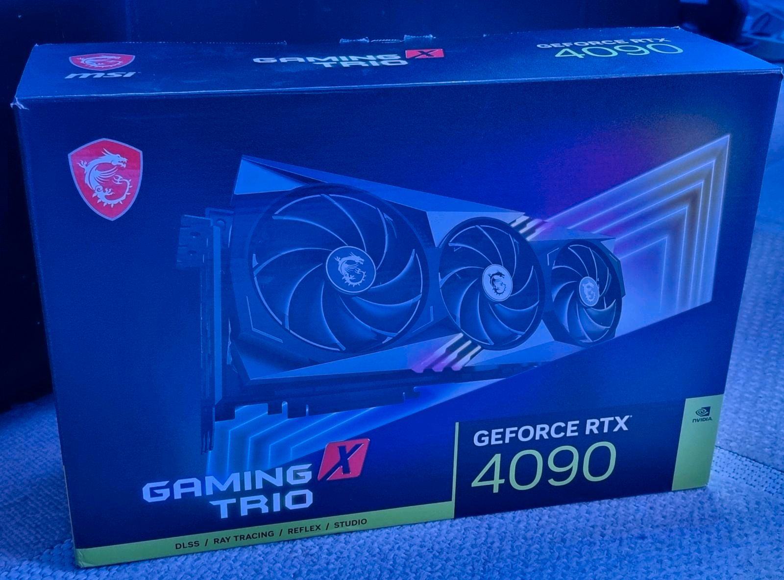 MSI Geforce RTX 4090 Gaming X Trio 24GB !!! NOVO
