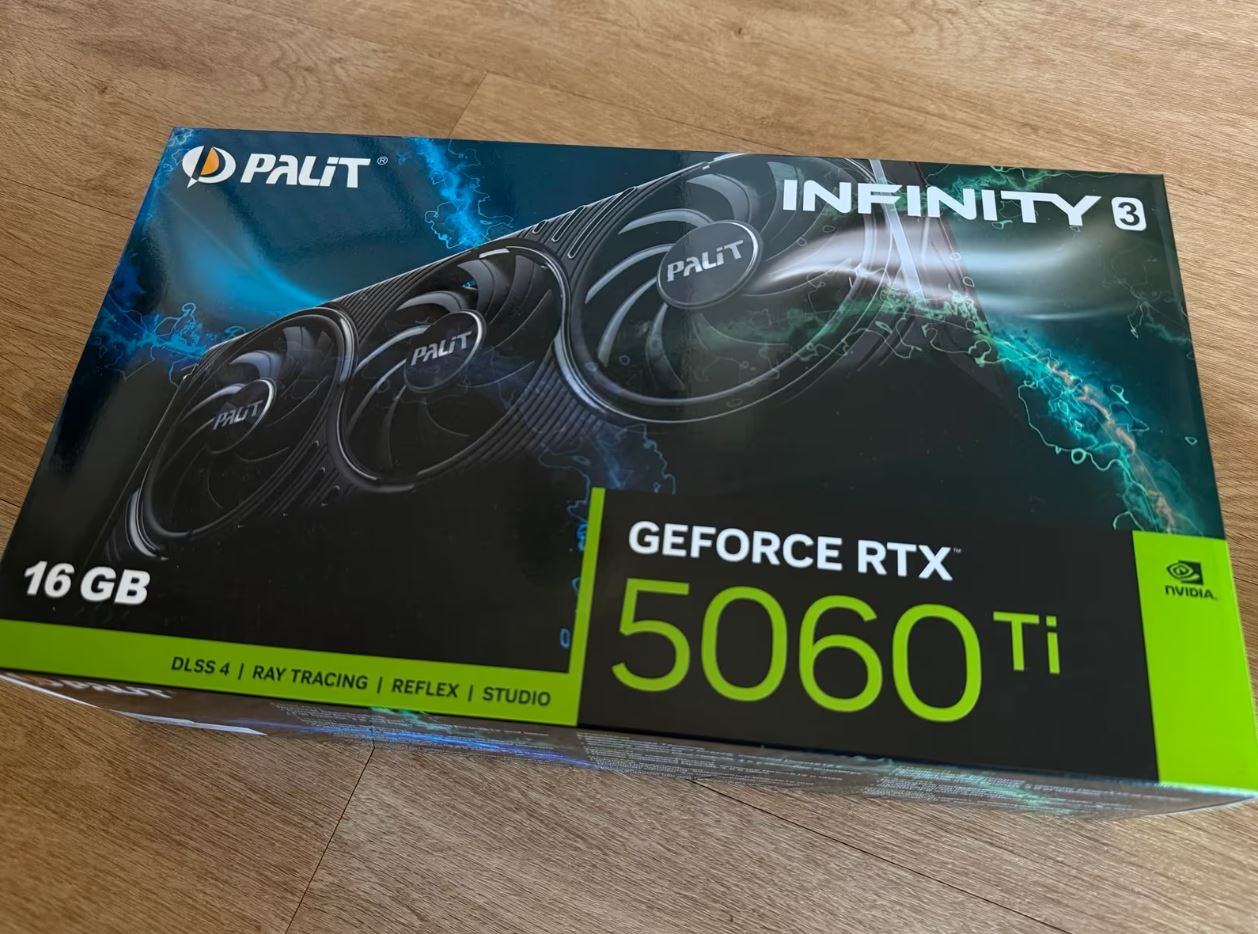 NVIDIA GeForce RTX 5060 Ti 16GB Palit Infinity 3 OC