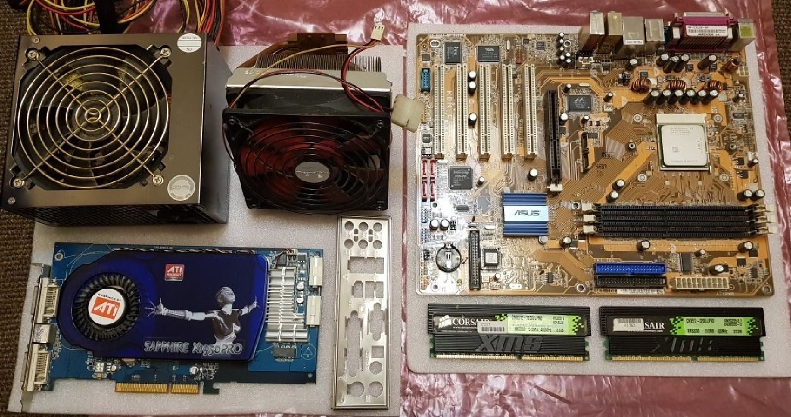 Retro Gaming PC komponente