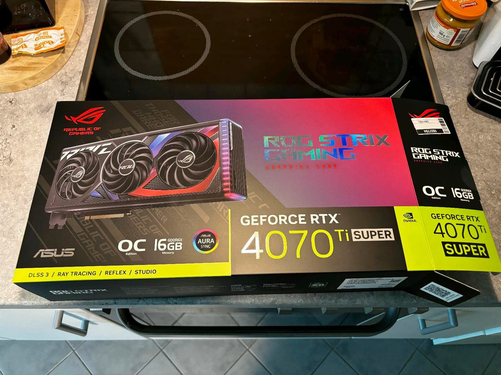 RTX 4070ti SUPER ASUS ROG STRIX