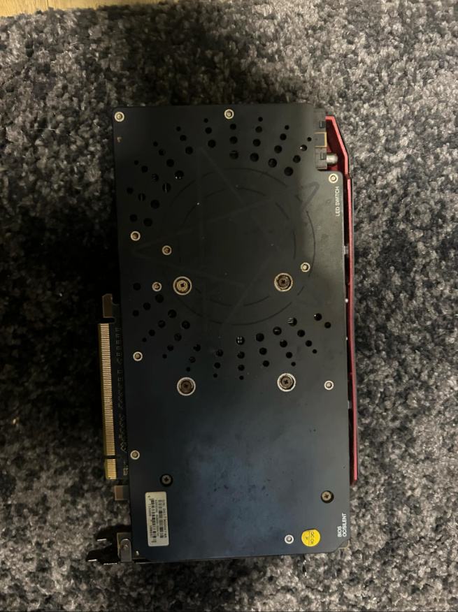 RX 580 8GB - Red devil