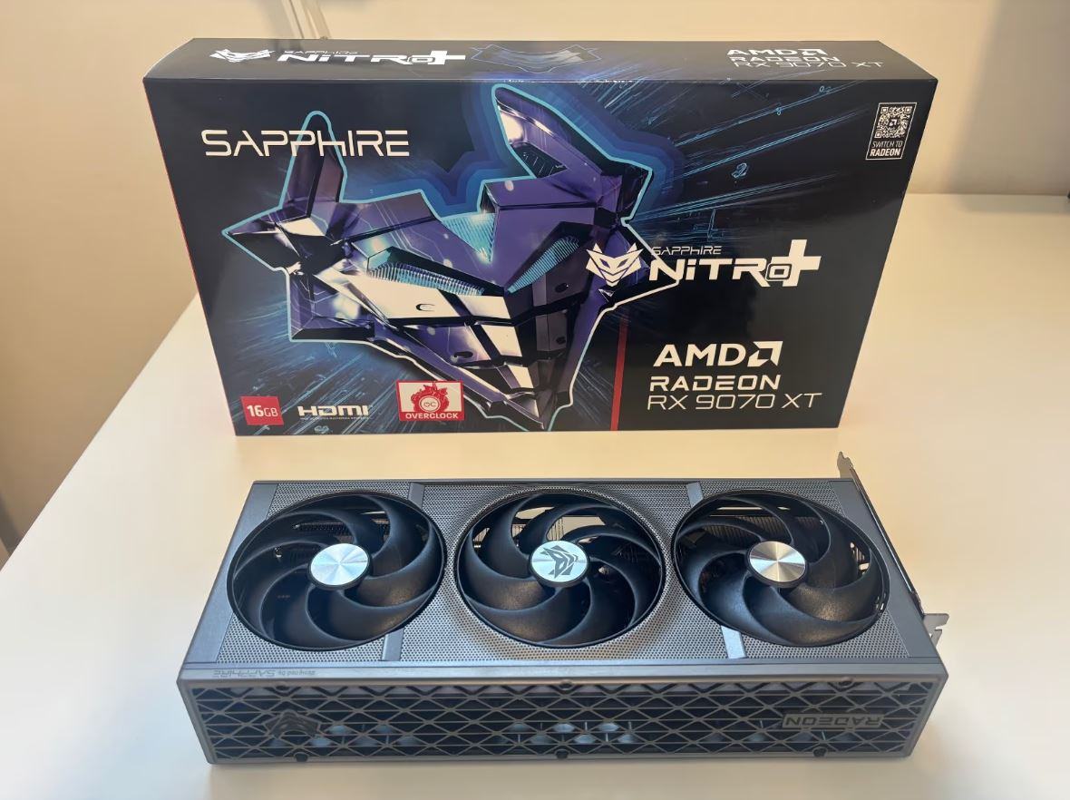 Sapphire RX 9070 XT Nitro+