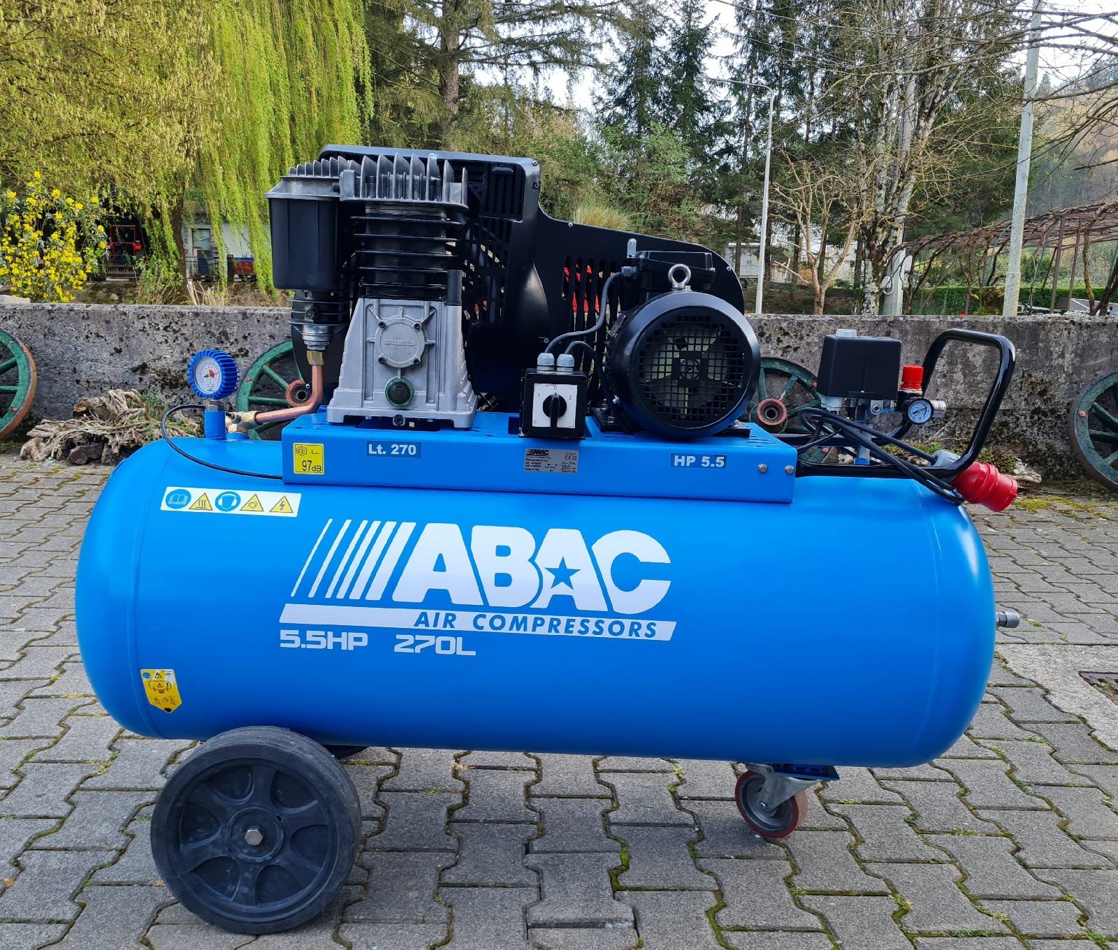 Kompresor ABAC 270L 5.5HP