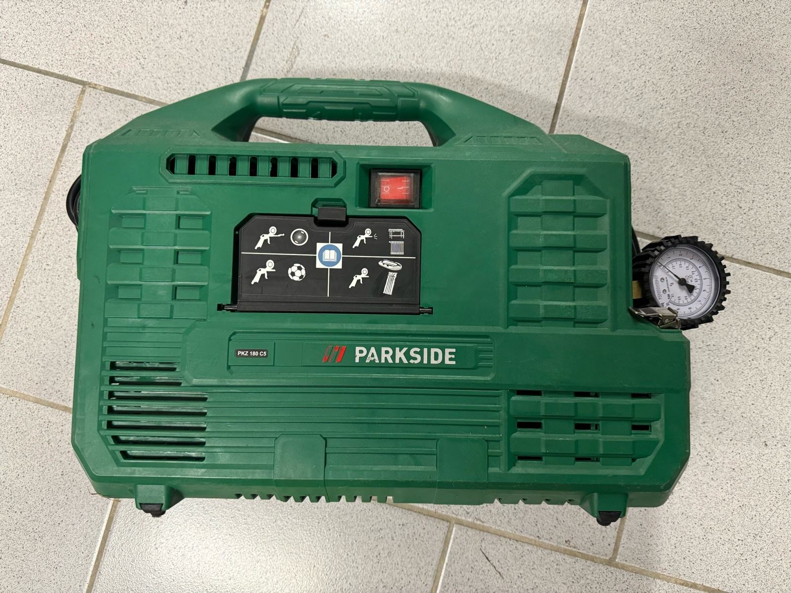 Kompresor Prenosni - Parkside pkz 180 c5