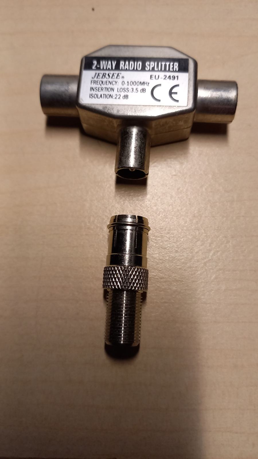 2-way radio spliter