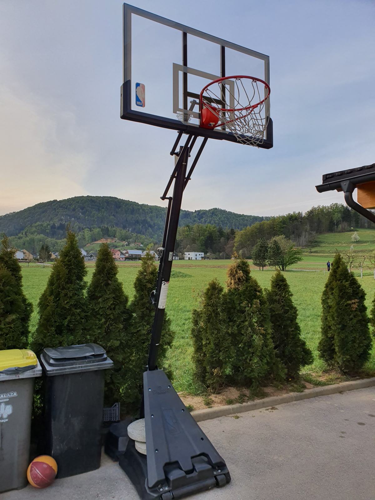 Koš za košarko Spalding NBA Gold