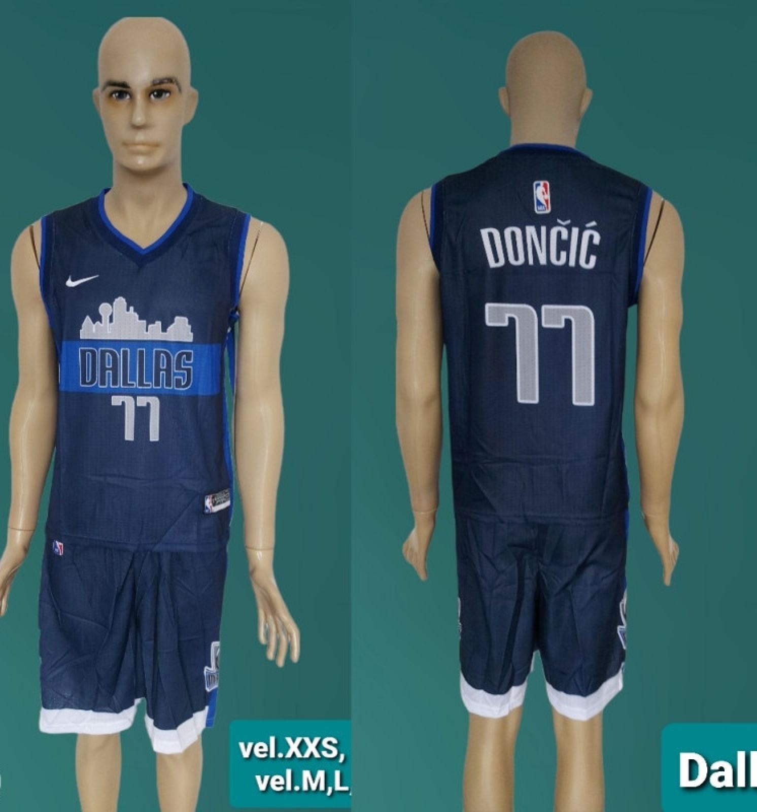 NBA košarka dres Dončič Bryant Jordan Curry James Tatum Lakers Dallas