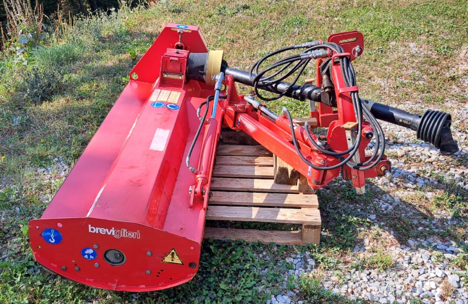 Mulčar Breviglieri Master XL 150, na hidravlični roki