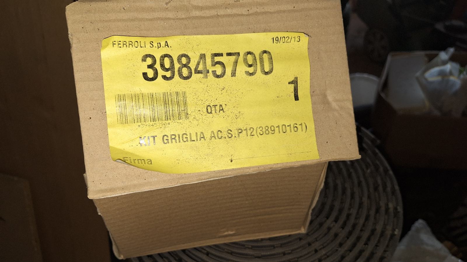 Ferroli resetka za p12 peletni gorilnik