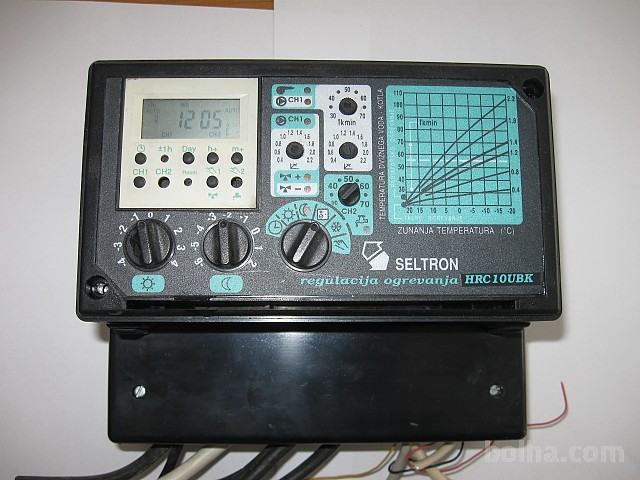 REGULACIJA CENTRALNEGA OGREVANJA SELTRON HRC10UBK