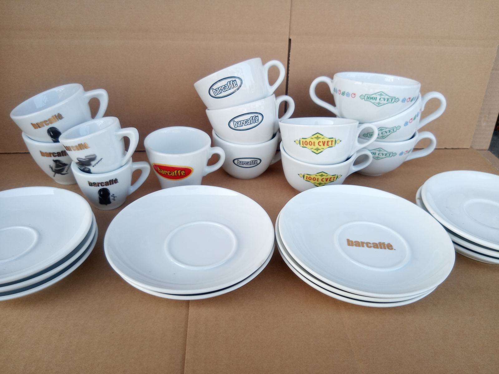 Skodelice za kavo Barcaffe in čaj 1001 cvet