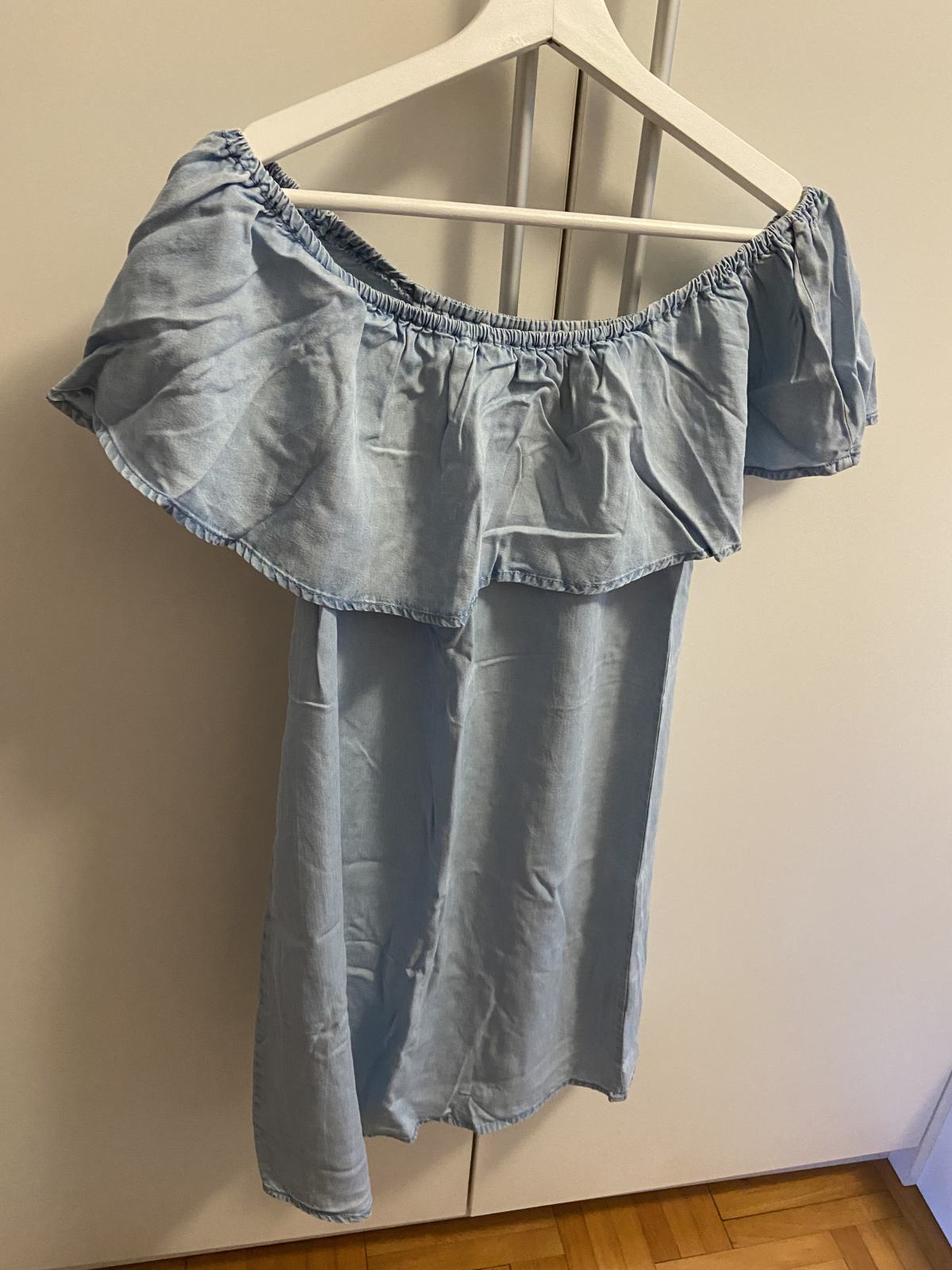 Jeans kratka obleka št S