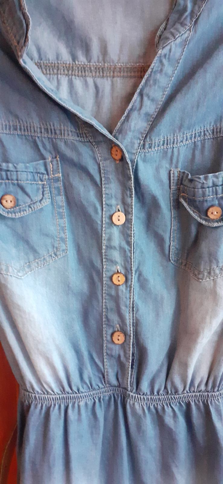 Jeans tunika- obleka