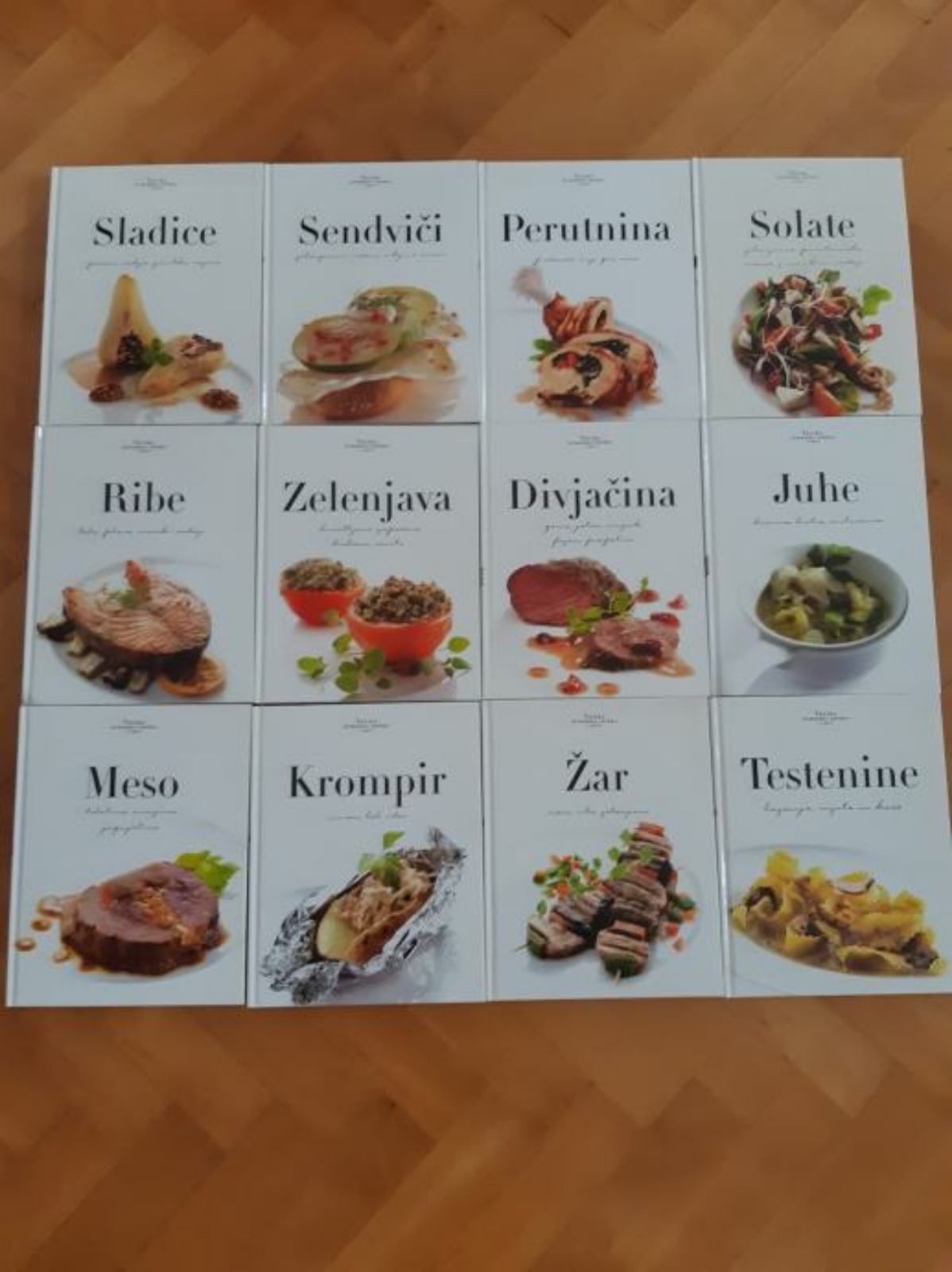 KULINARIKA 11 KNJIG V KOMPLETU
