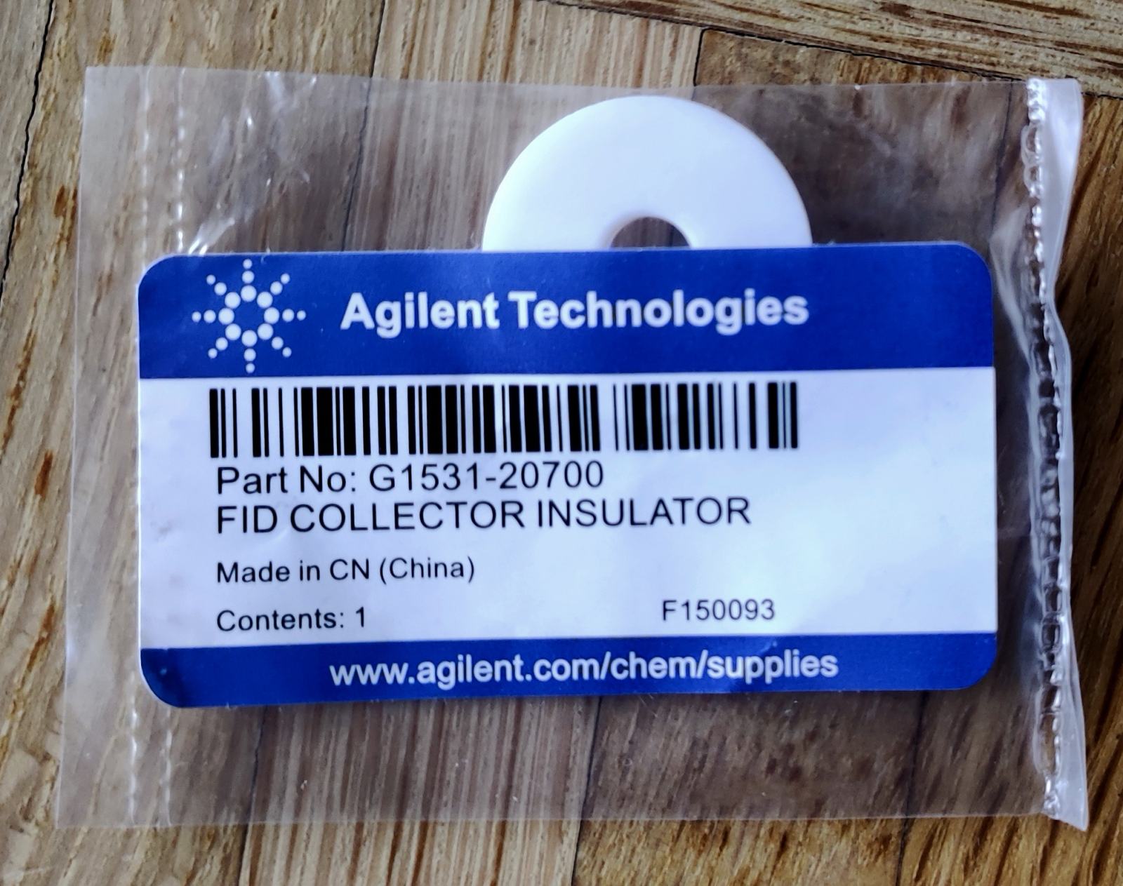 agilent gc fid collector insulator g1531-20700