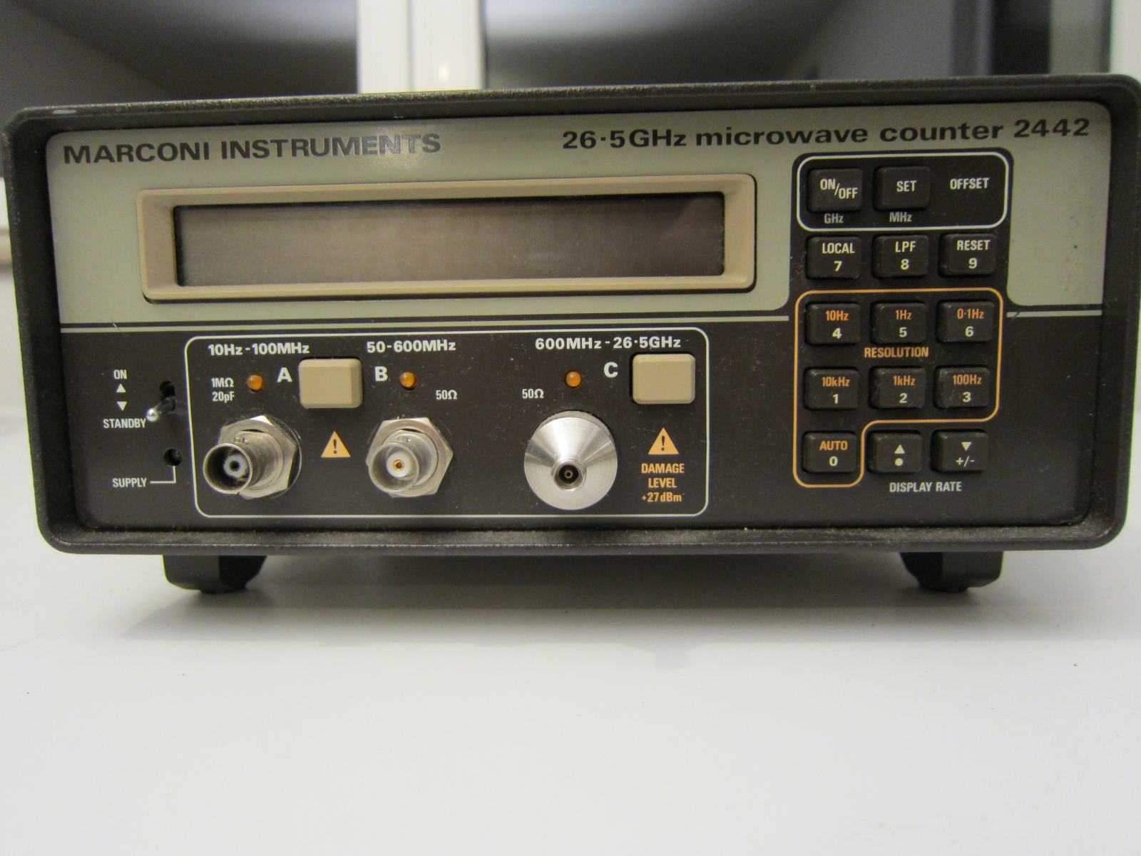 frekvencmeter counter merilnik frekvence MARCONI INSTRUMENTS 2440