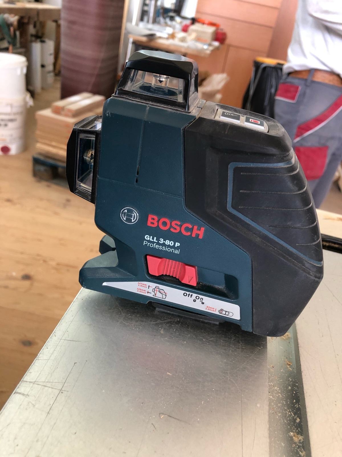 Bosch linijski laser GLL 3-80 P