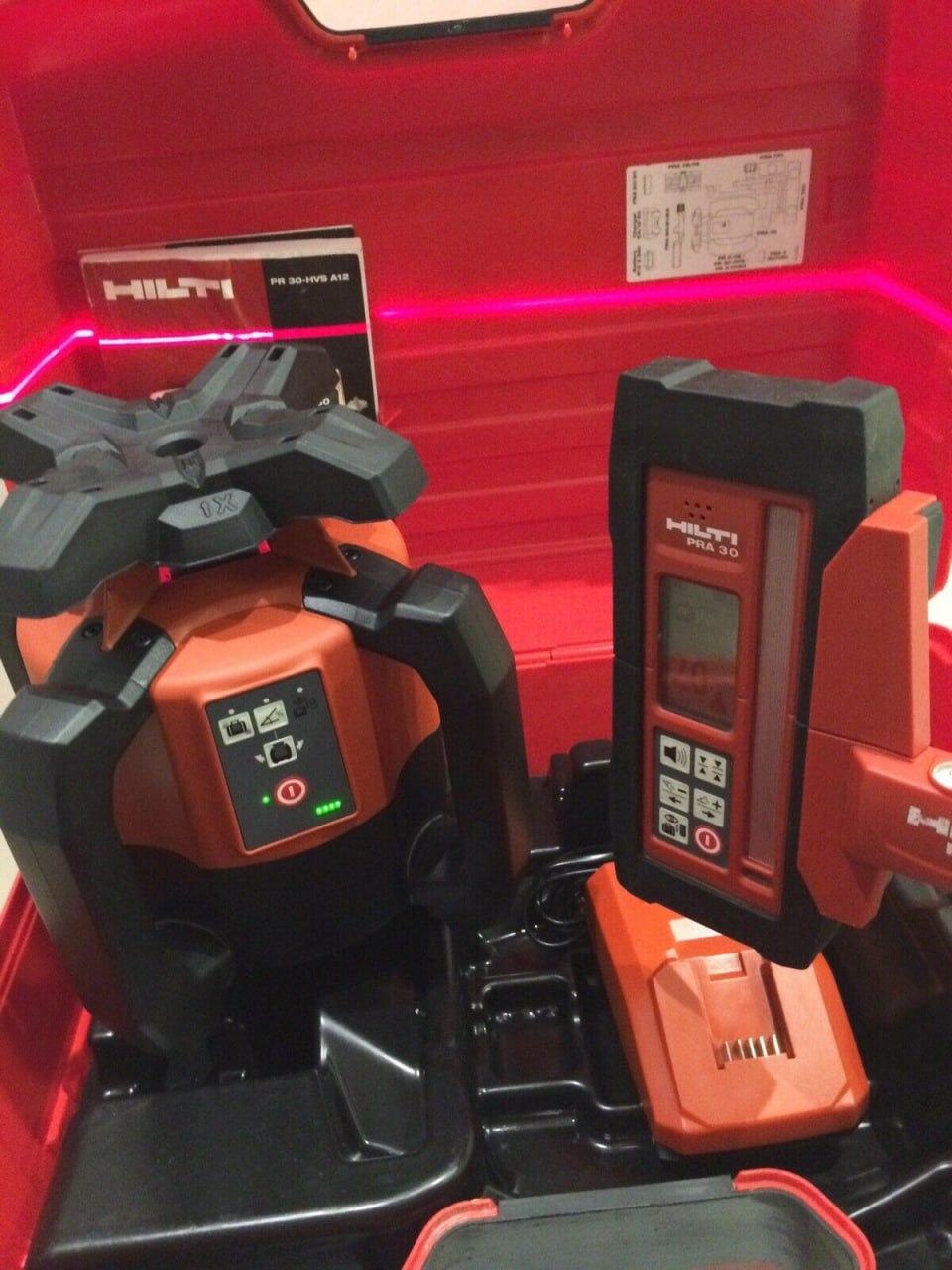 Hilti PR 30-HVS A12 s PRA 30, PRA 83, C 4/12-50, B12/2.6 Rotacijski la